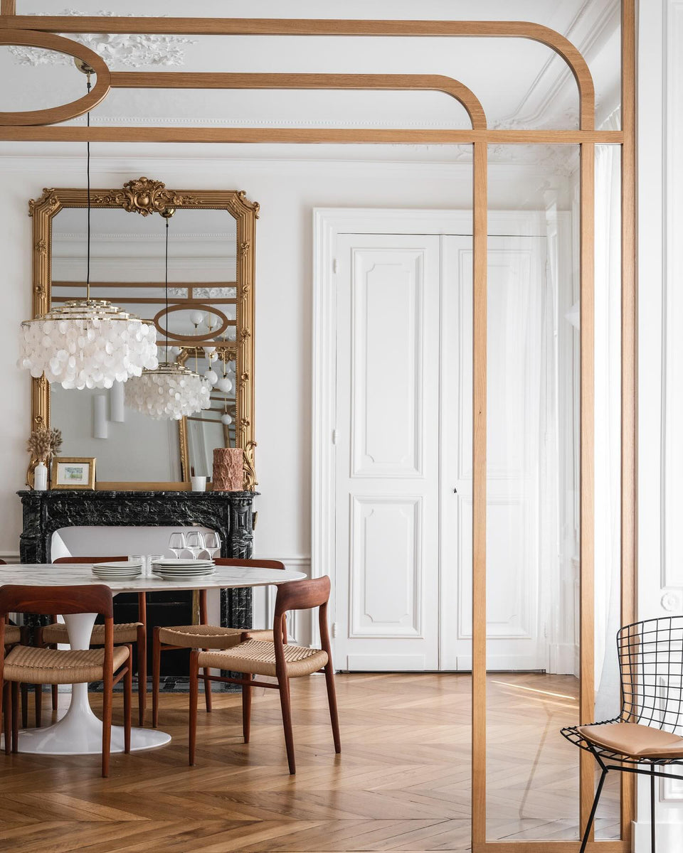 VERPAN | FUN 10DM Mother Of Pearl Pendant by Verner Panton 1964 - Bras